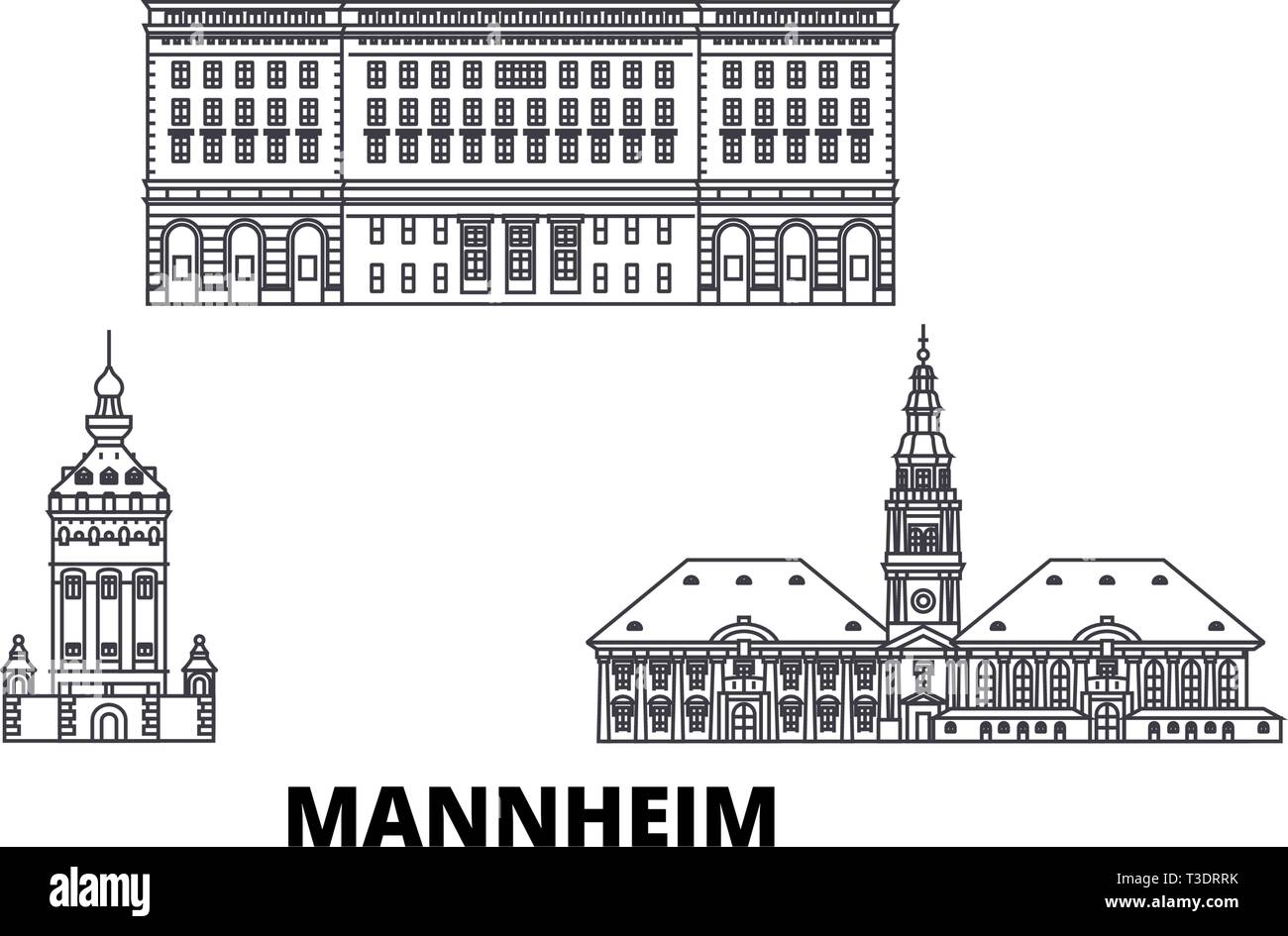 Wasserturm garden Stock Vector Images - Alamy