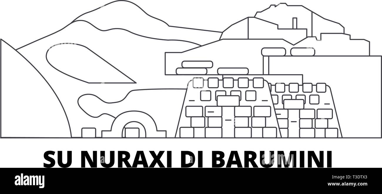 Sardinia ruins Stock Vector Images - Alamy