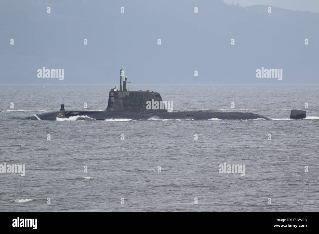 HMS Ambush (S120), an Astute-class attack submarine operated by the ...