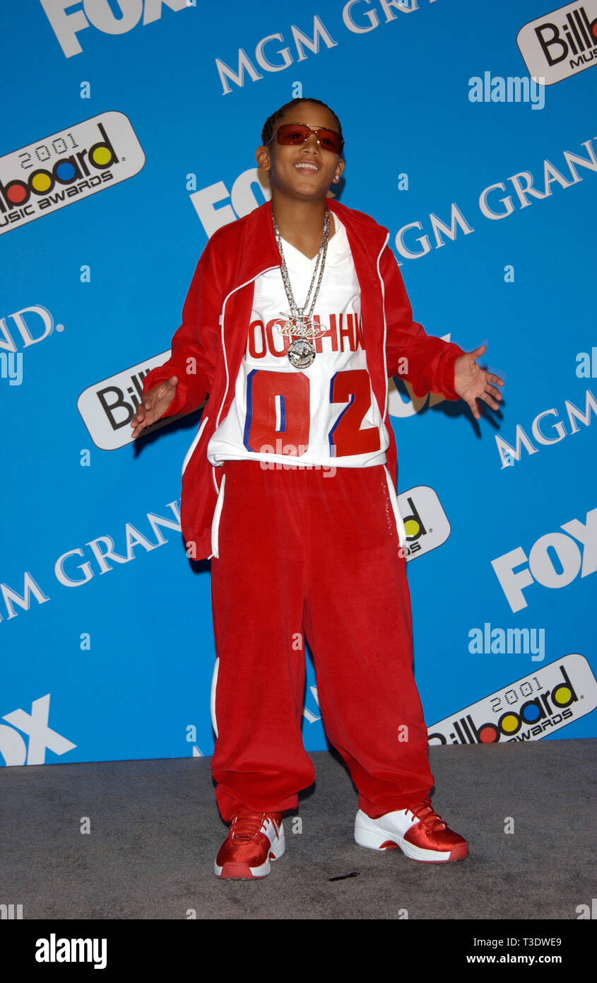 LAS VEGAS, NV. December 04, 2001: Singer L'IL ROMEO at the Billboard ...