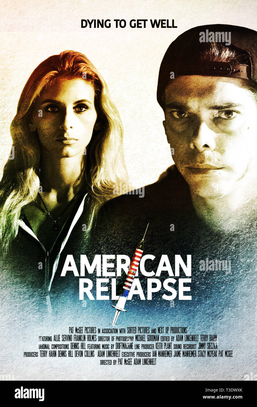 AMERICAN RELAPSE, poster, from left: Allie Severino, Frankie Holmes ...