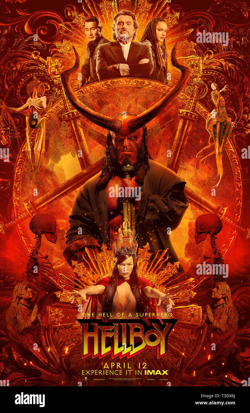 HELLBOY, IMAX poster, clockwise from top left: Daniel Dae Kim, Ian ...