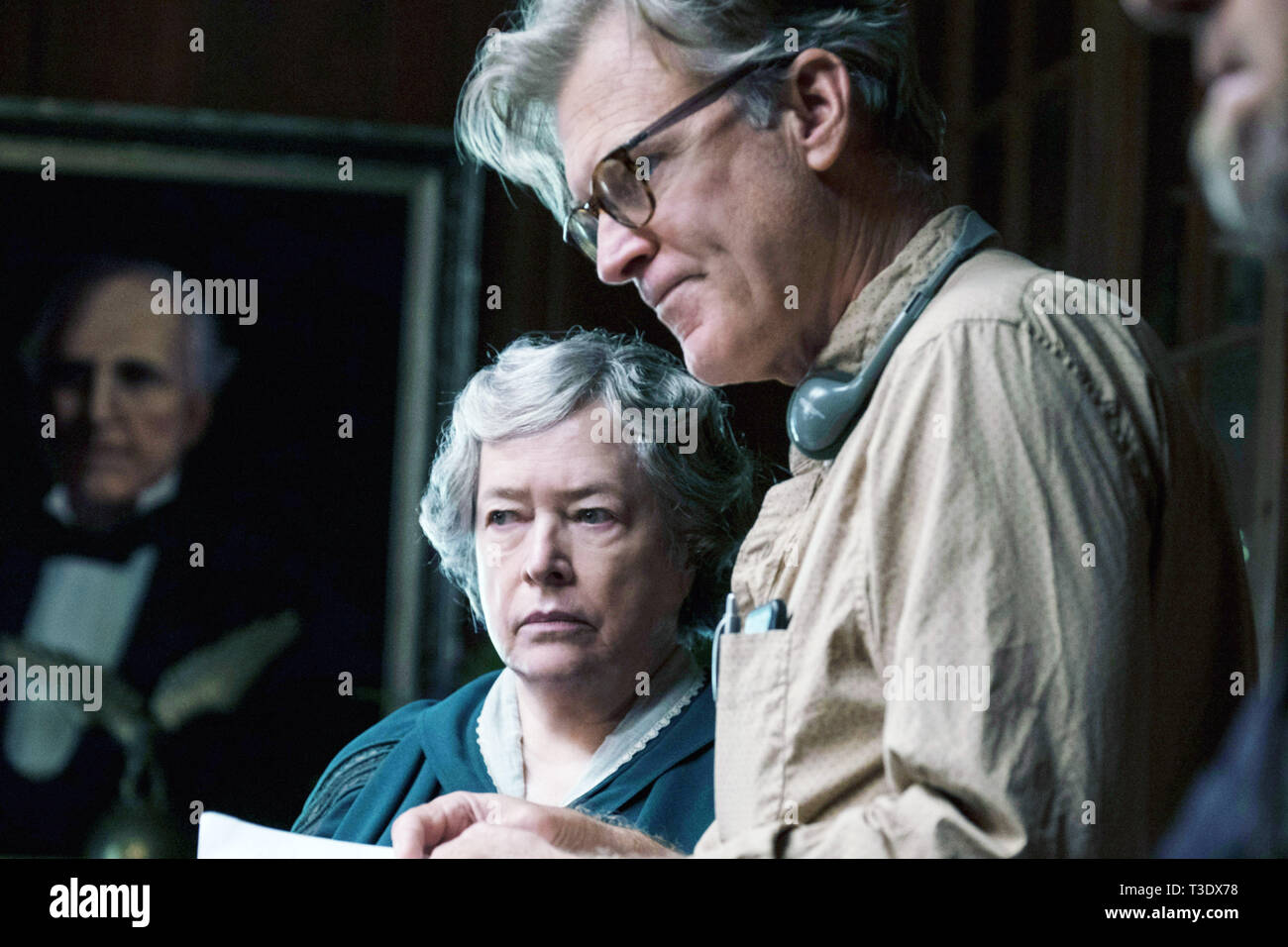 THE HIGHWAYMEN, from left: Kathy Bates, Director John Lee Hancock, on ...