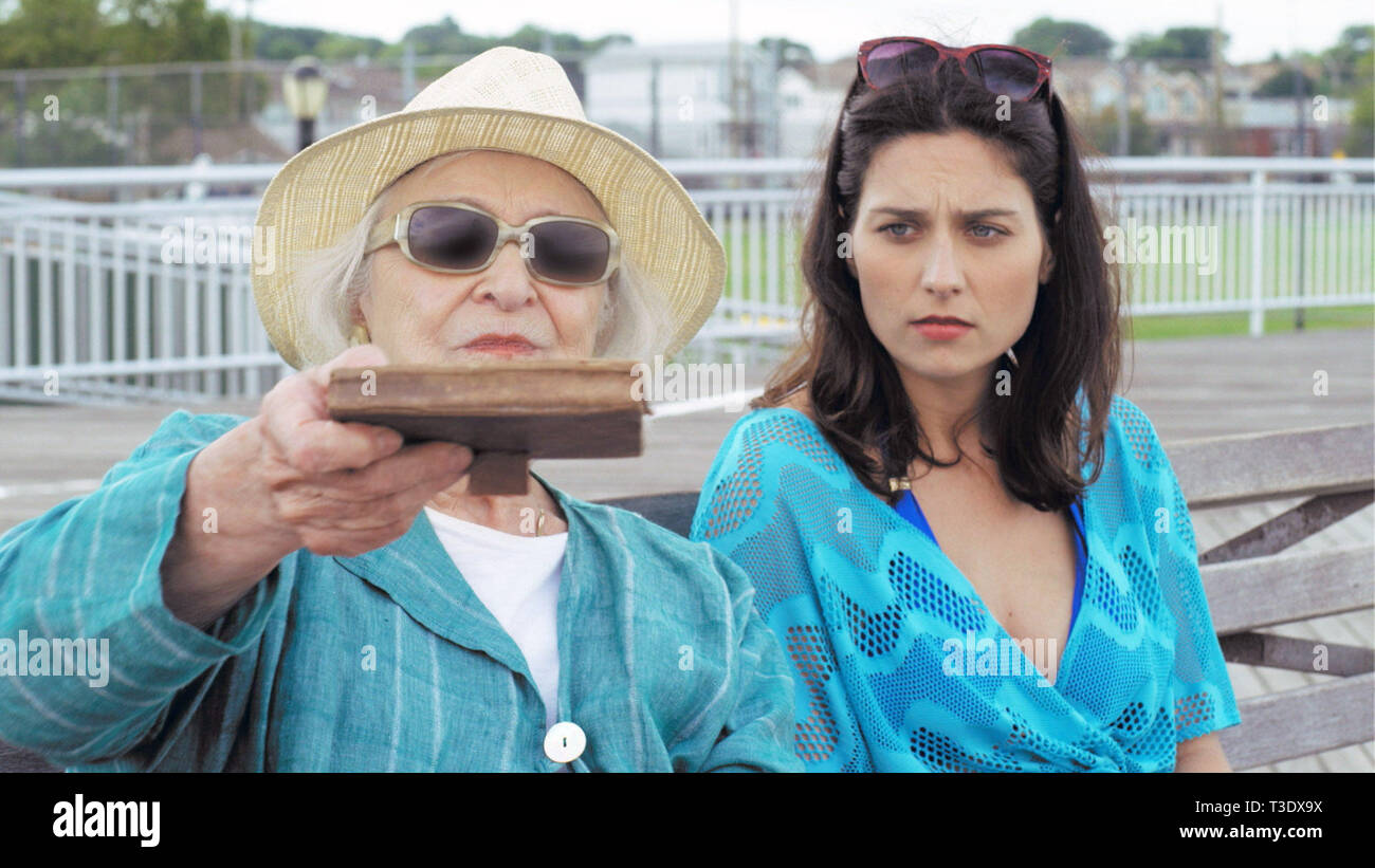 THE LAST, from left: Rebecca Schull, Jill Durso, 2019. © Glass Half ...