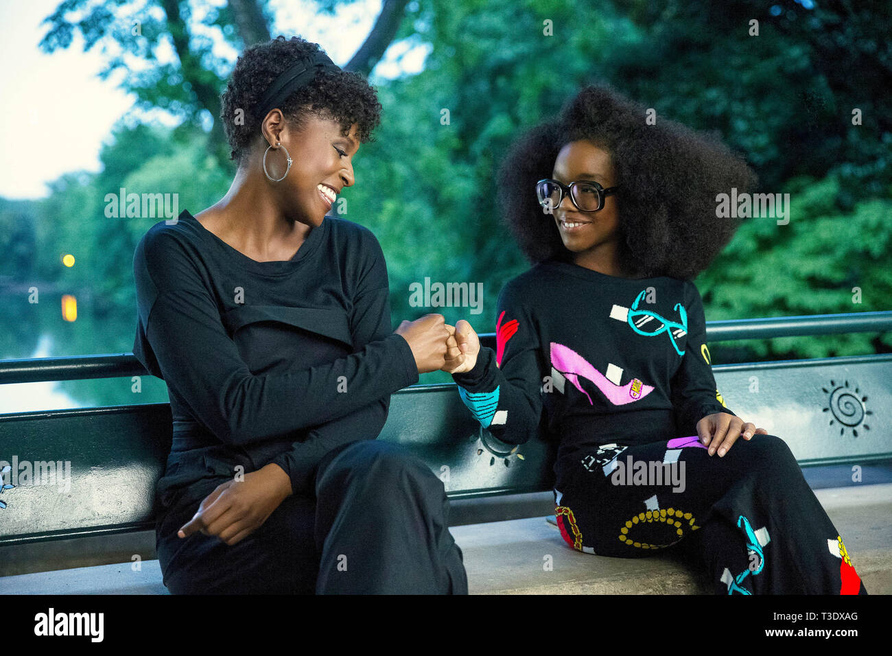 LITTLE, from left: Issa Rae, Marsai Martin, 2019. © ph: Eli Joshua Ade ...