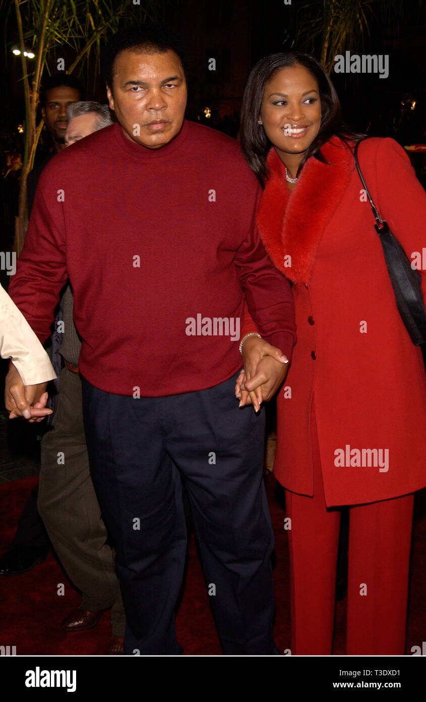 LOS ANGELES, CA. December 12, 2001: Former world heavyweight boxing ...
