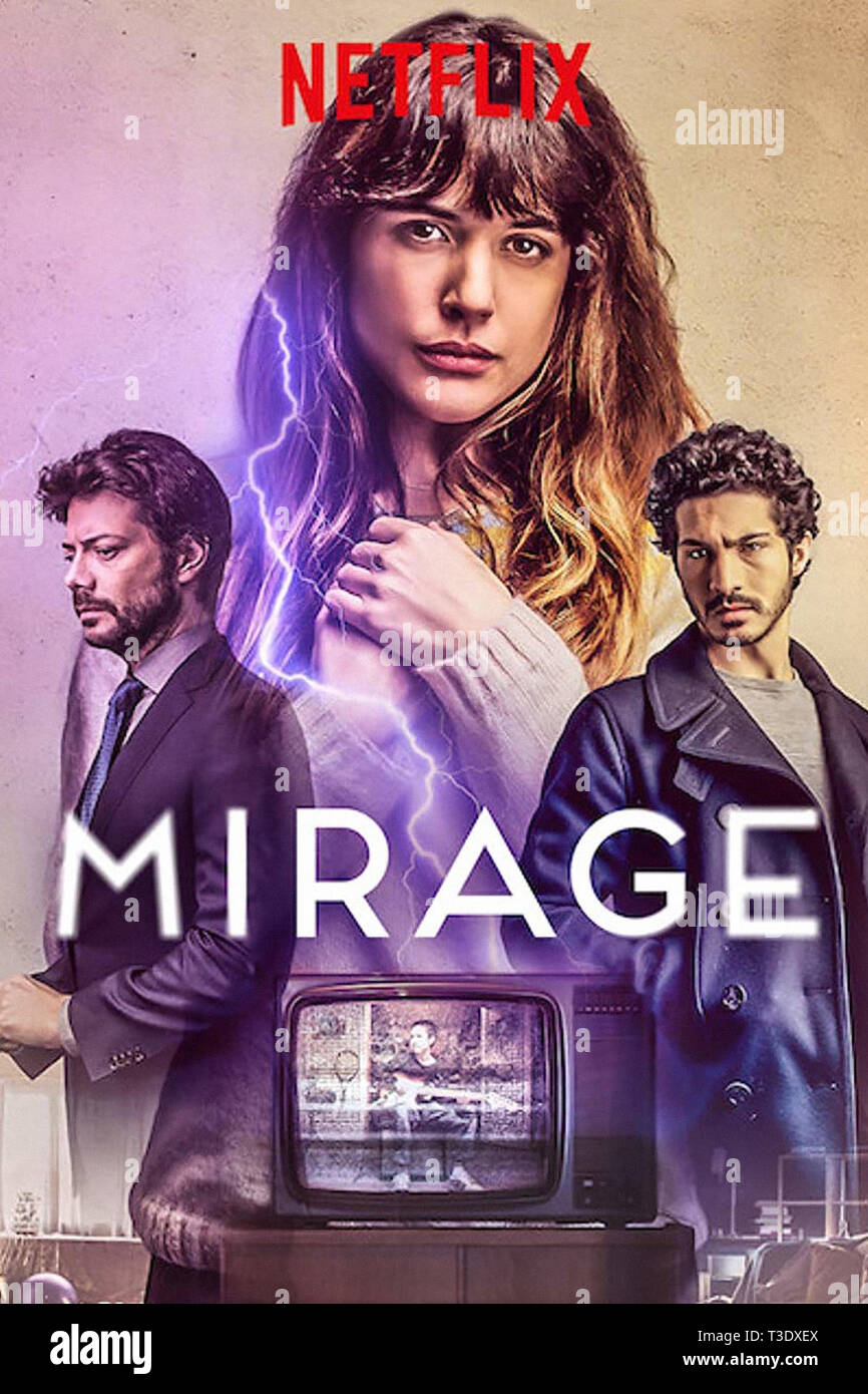MIRAGE, (aka DURANTE LA TORMENTA), poster, from left: Alvaro Morte ...