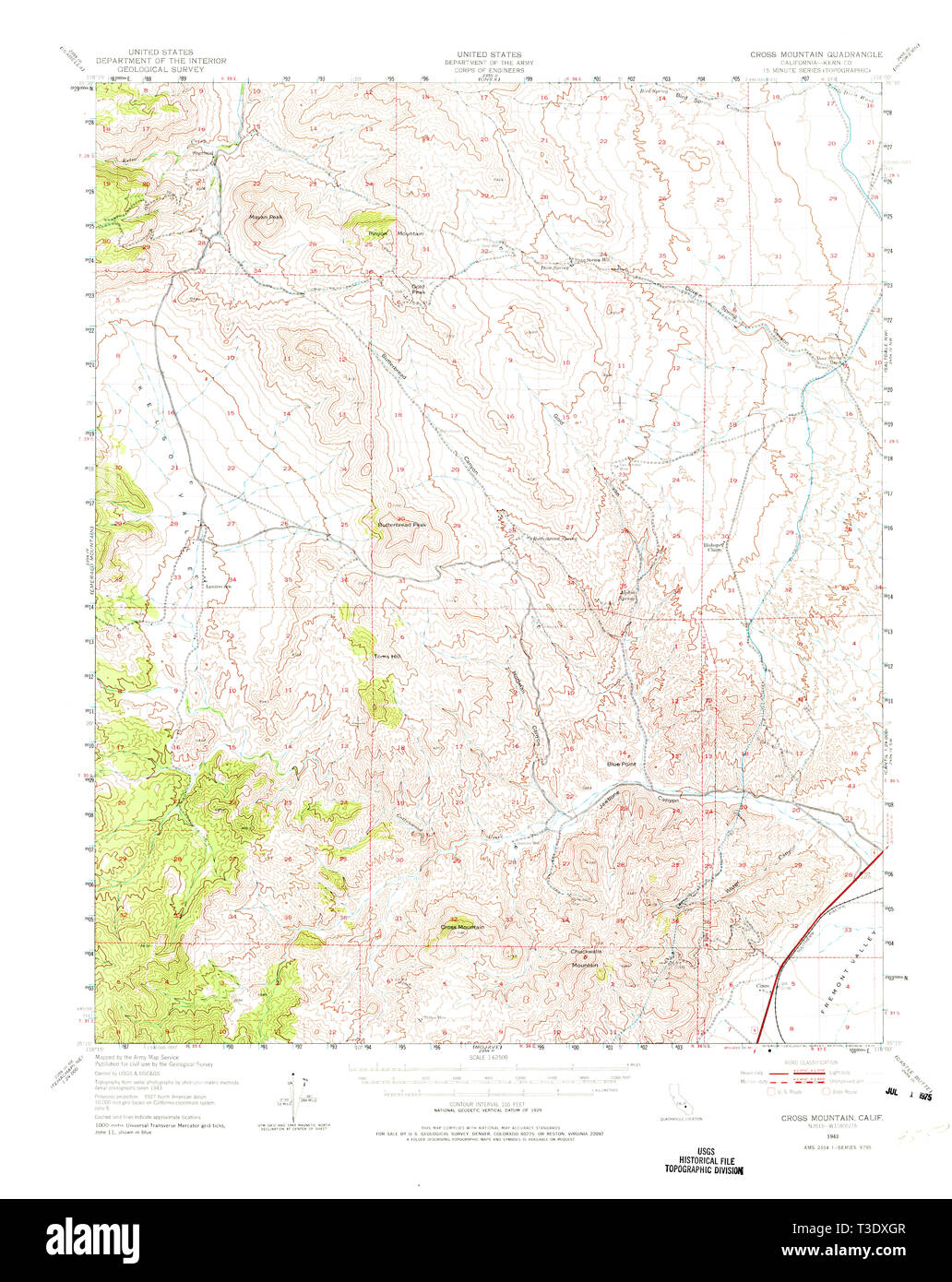 Cross mountain Cut Out Stock Images & Pictures - Alamy