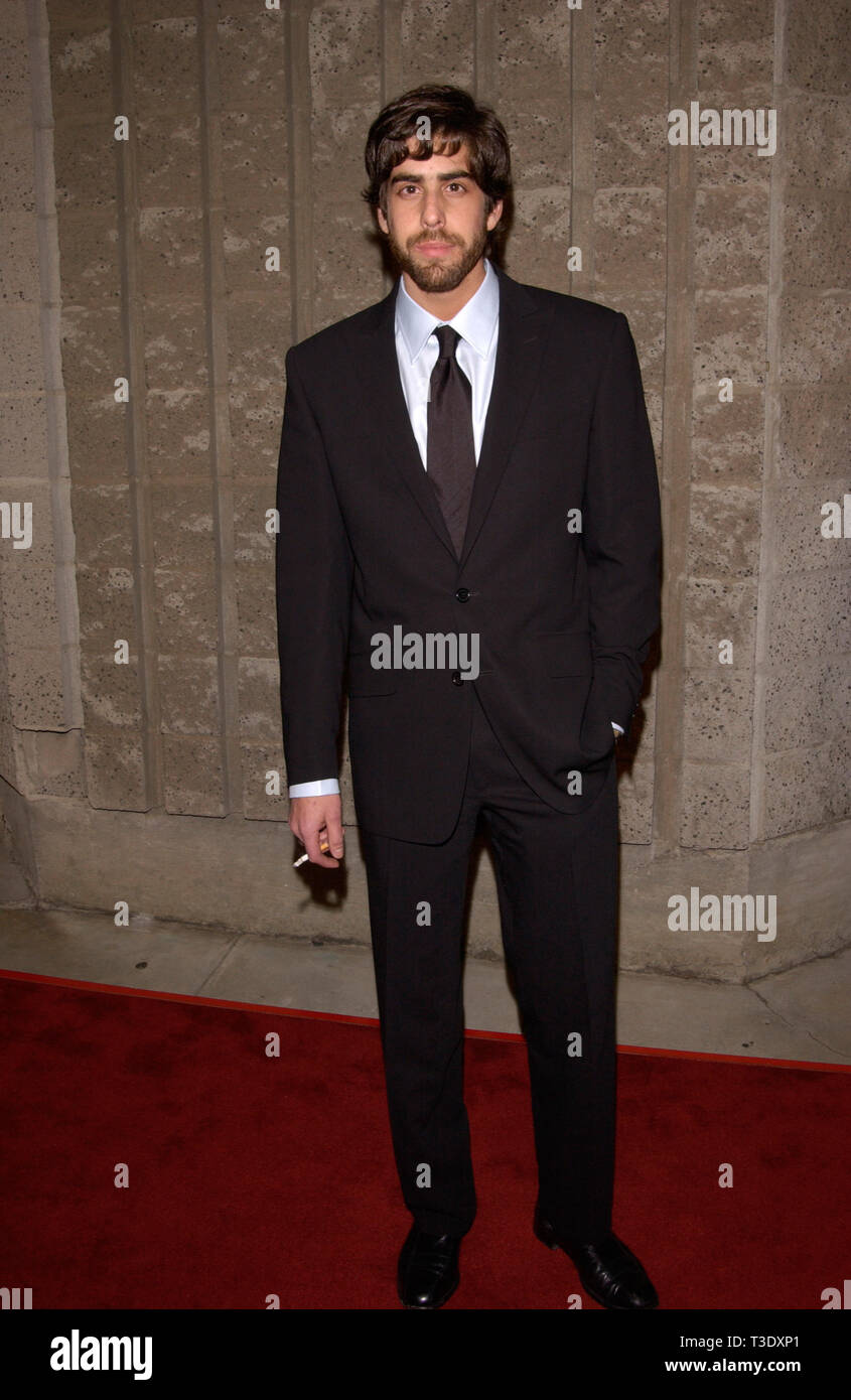 LOS ANGELES, CA. December 13, 2001: Actor ADAM GOLDBERG at the world ...