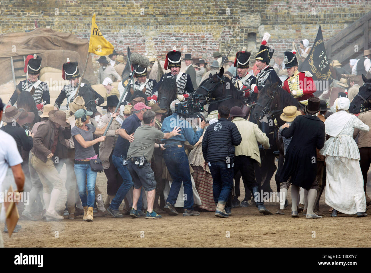 PETERLOO, on set, 2018. ph: Simon Mein / © Amazon Studios / courtesy ...