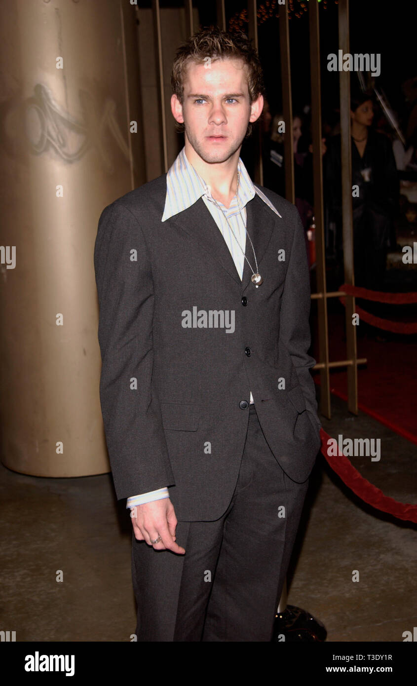 LOS ANGELES, CA. December 16, 2001: Actor DOMINIC MONAGHAN at the Los ...