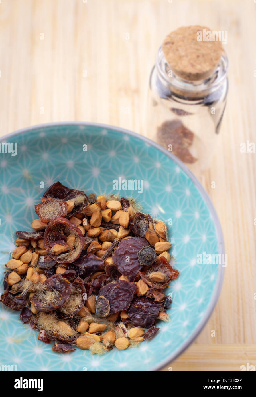 rose hip fruit close up, healthy healing herbs Stock Photo - Alamy