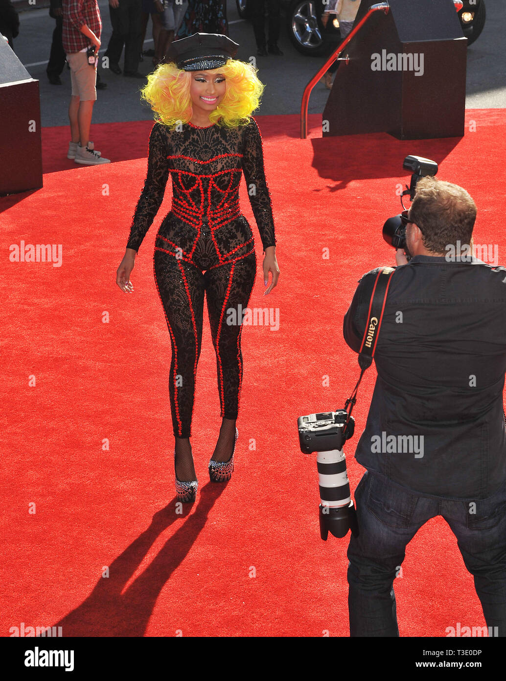 NIcki Minaj at 2012 VMA MTV Awards at the Staples Center In Los Angeles ...
