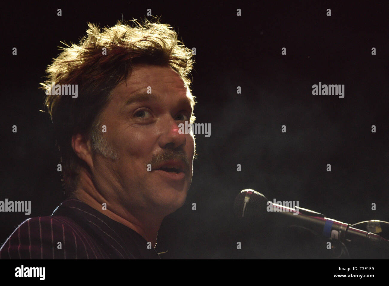 American, Canadian singer Rufus Wainwright, a 45 year-old, is seen ...