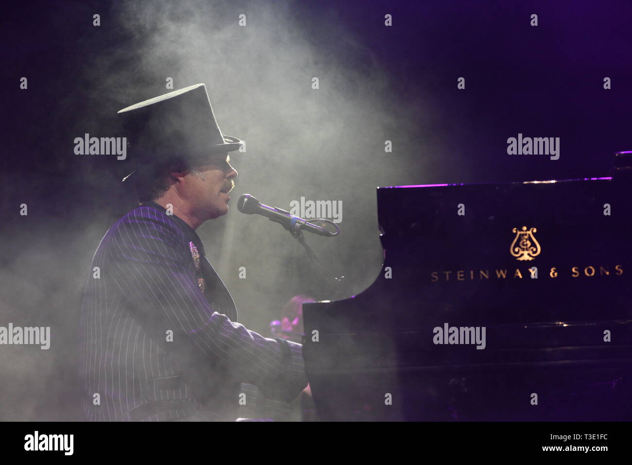 American, Canadian singer Rufus Wainwright, a 45 year-old, is seen ...