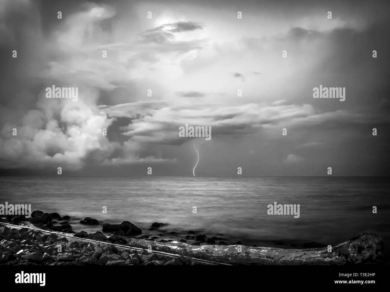 Mobile alabama beach Black and White Stock Photos & Images - Alamy