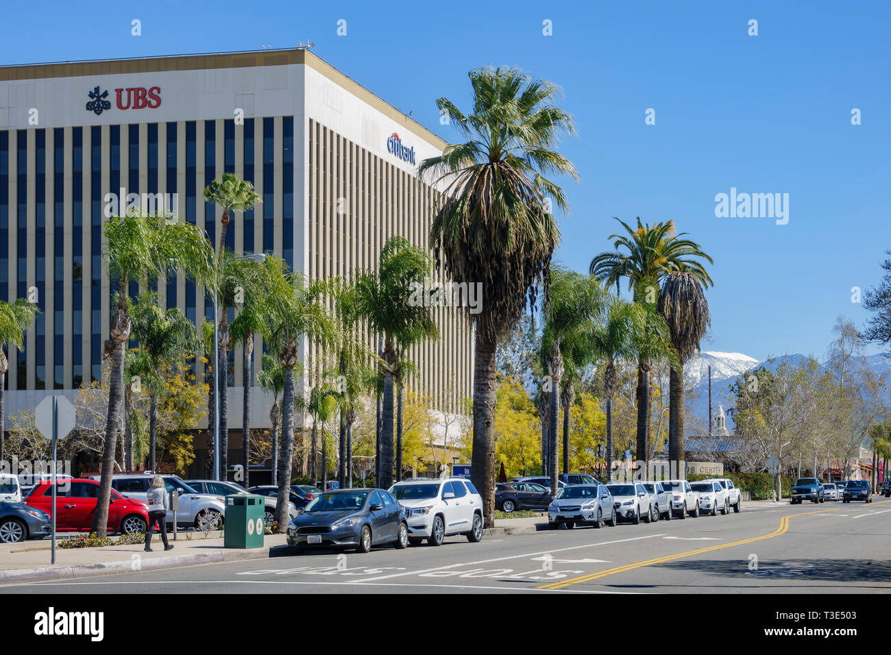 Redlands, MAR 20: Exterior view of the Citibank building on MAR 20 ...