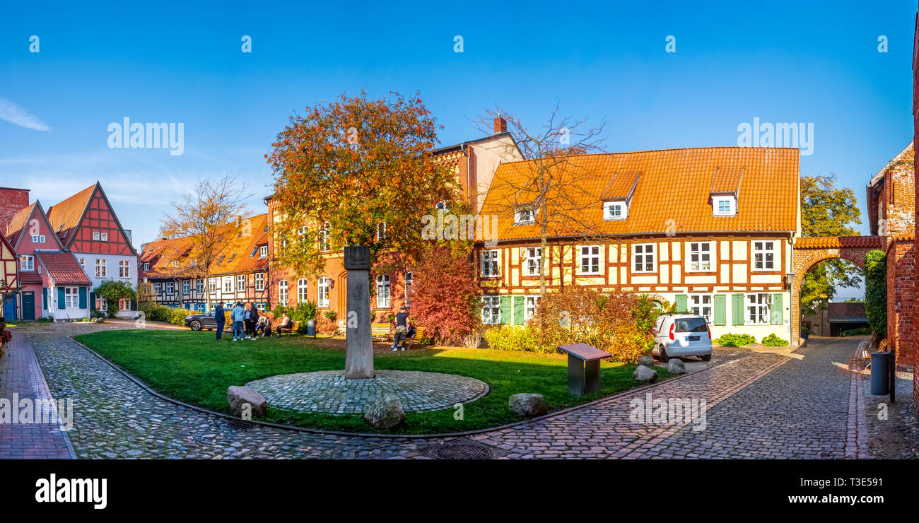 Historical city of Stralsund, Germany Stock Photo - Alamy