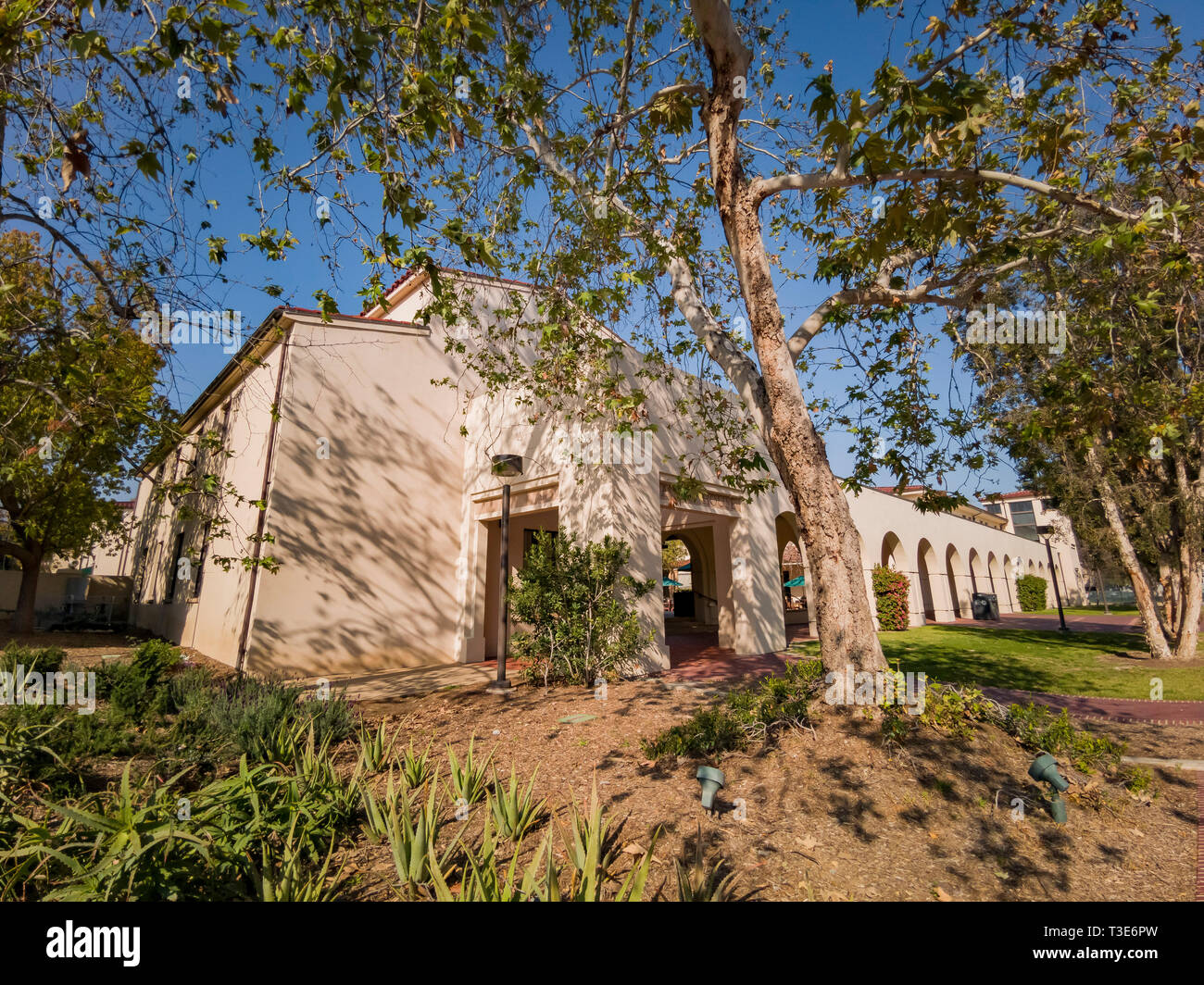 Los Angeles, MAY 24: Exterior view of Avery House in Caltech on MAY 24 ...