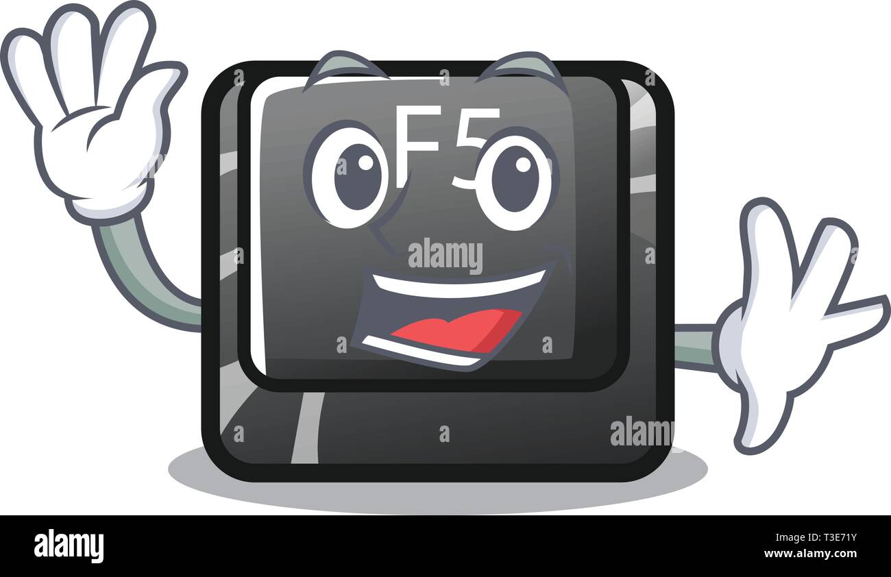 Button f5 Stock Vector Images - Alamy