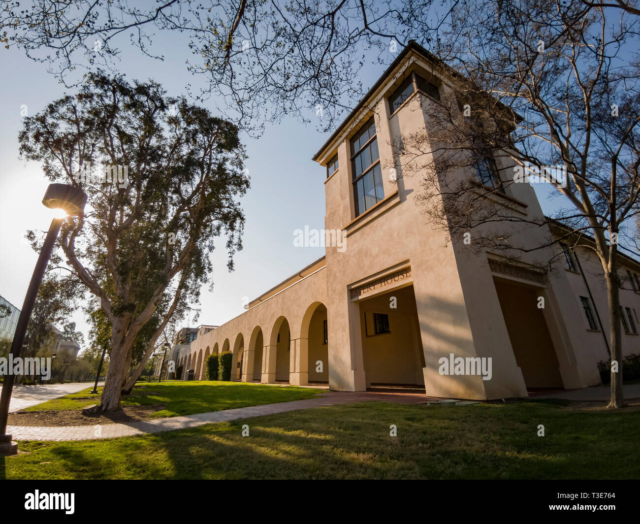 Los Angeles, MAY 24: Exterior view of Avery House in Caltech on MAY 24 ...