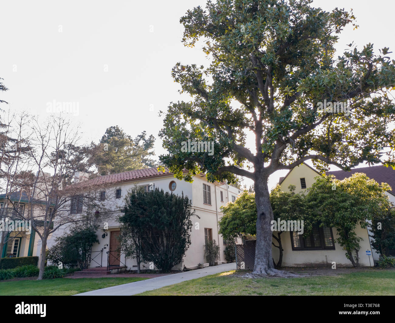 Los Angeles, MAY 24: Exterior view of a beautiful building in Caltech ...