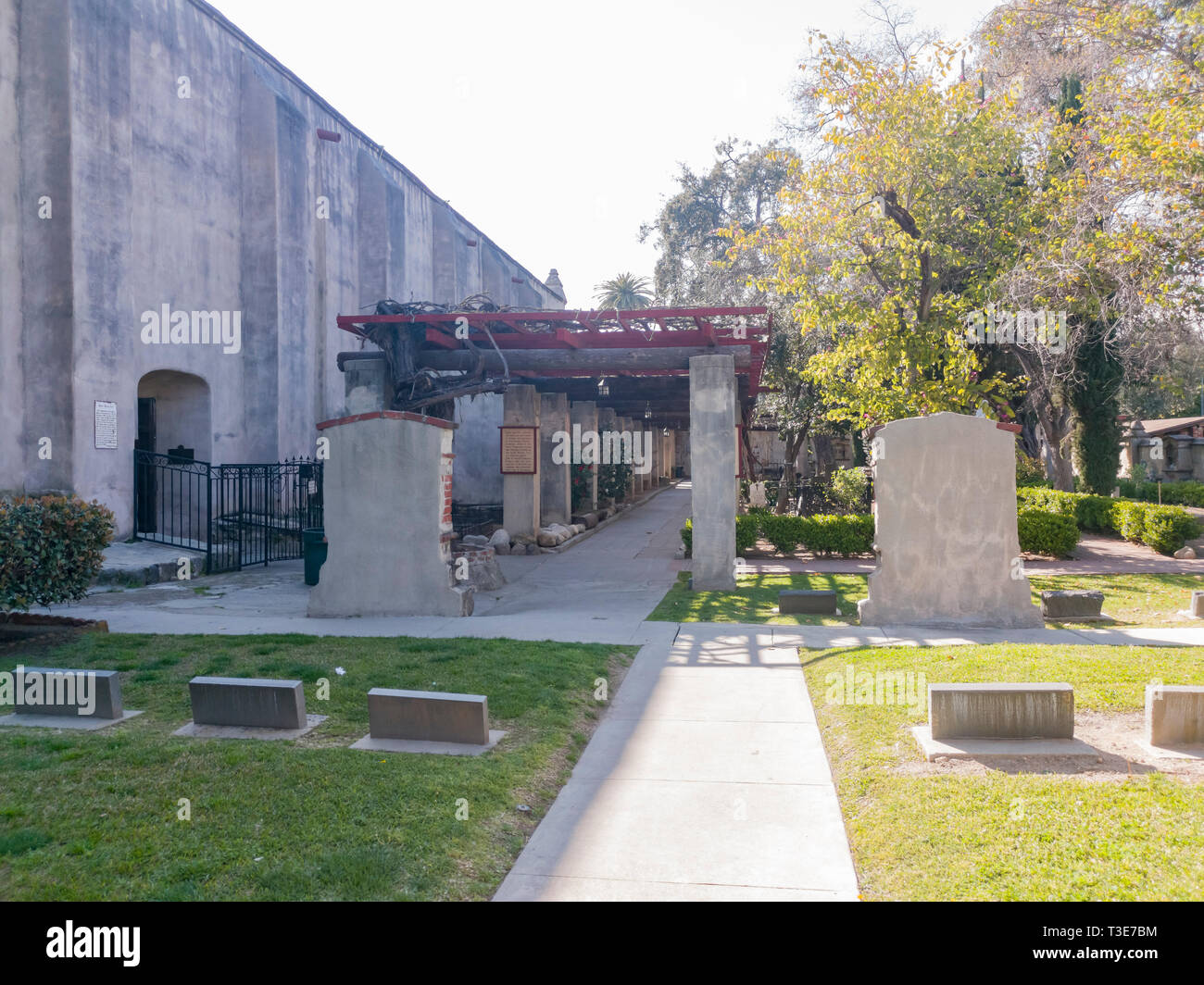 San Gabriel Mission Layout