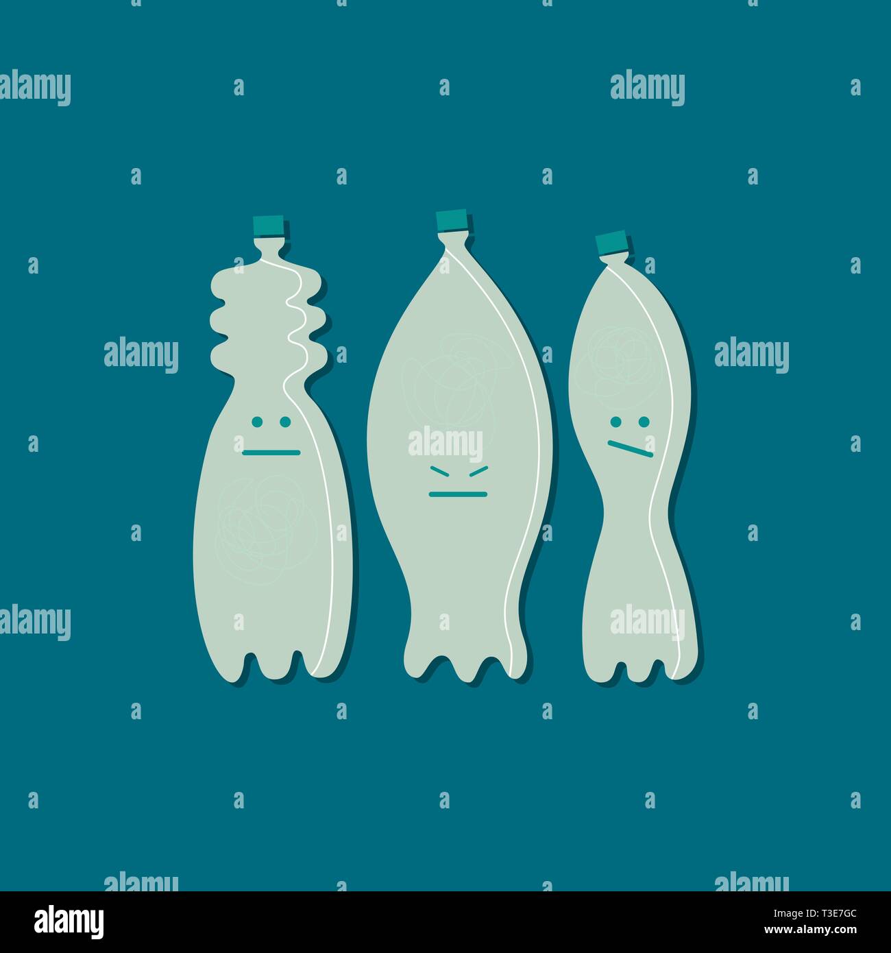 Non recyclable packaging Stock Vector Images - Alamy