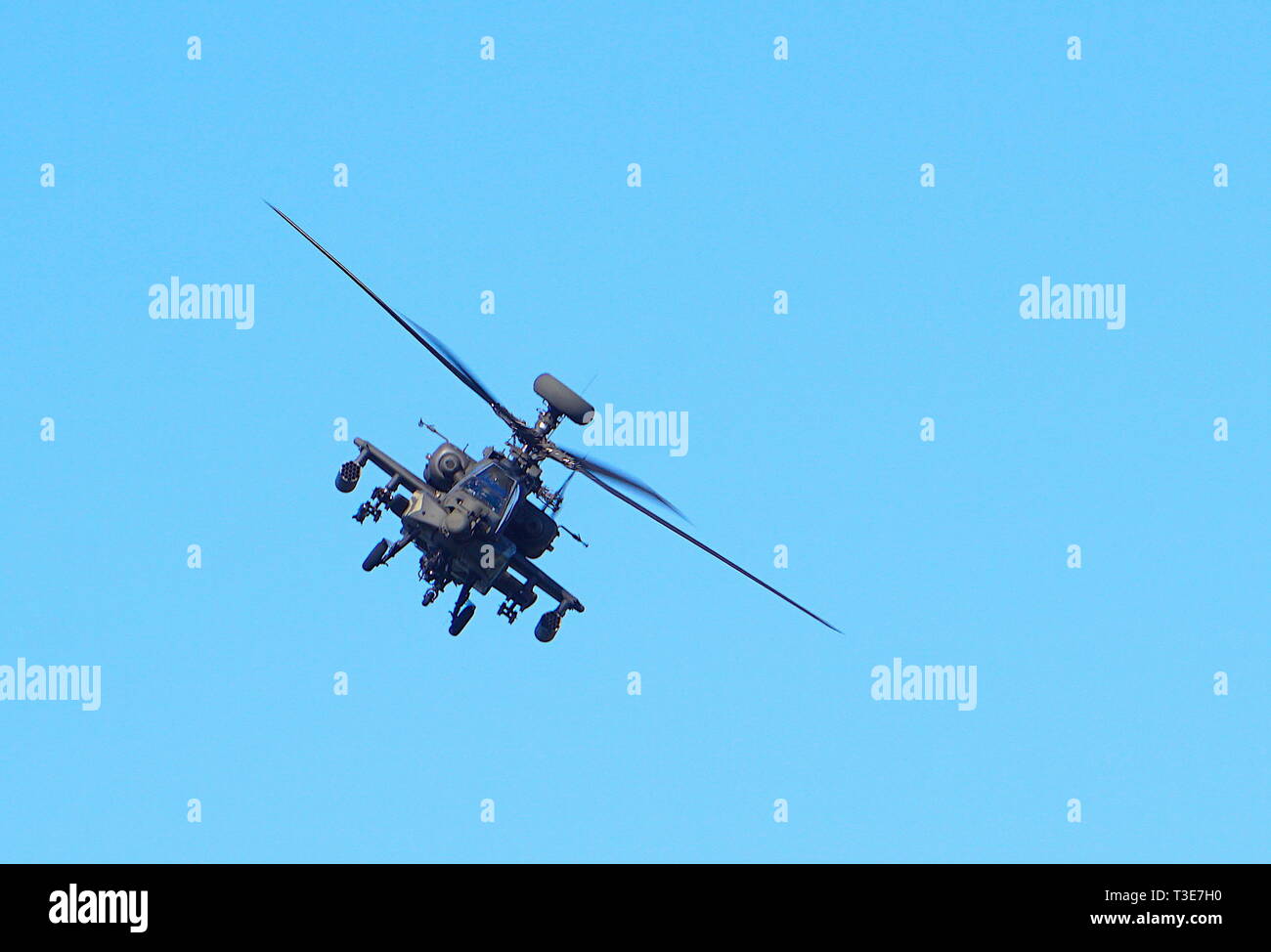 Apache helicopters aerial hi-res stock photography and images - Alamy