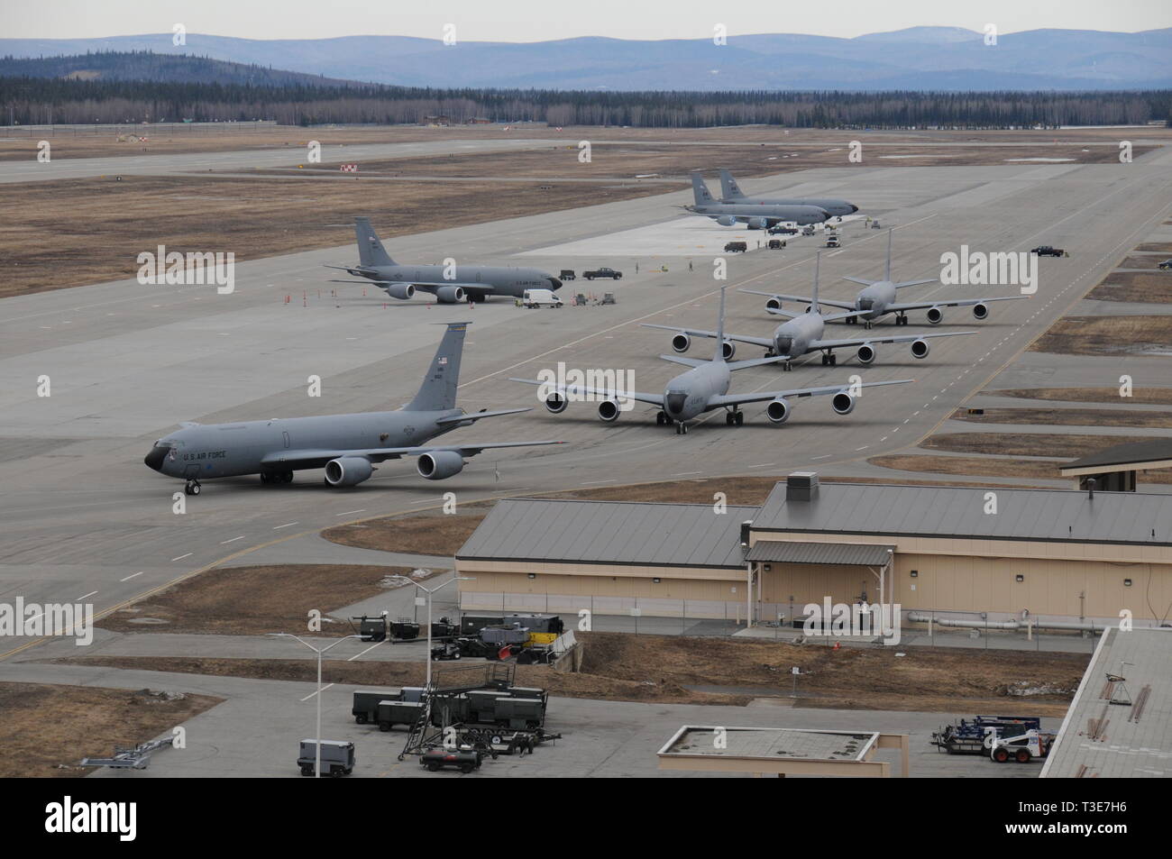 Aircrew and maintenance Airmen of the 168th Wing, Alaska Air National ...