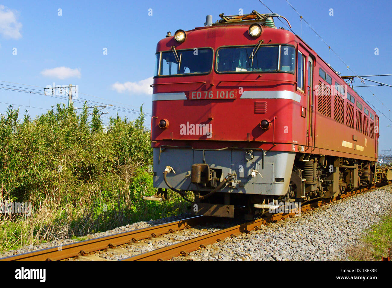 Freight train running on Kagoshima Main Line Stock Photo - Alamy