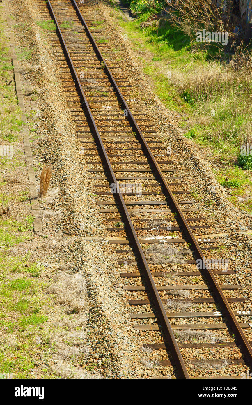 Rail tracks Stock Photo - Alamy