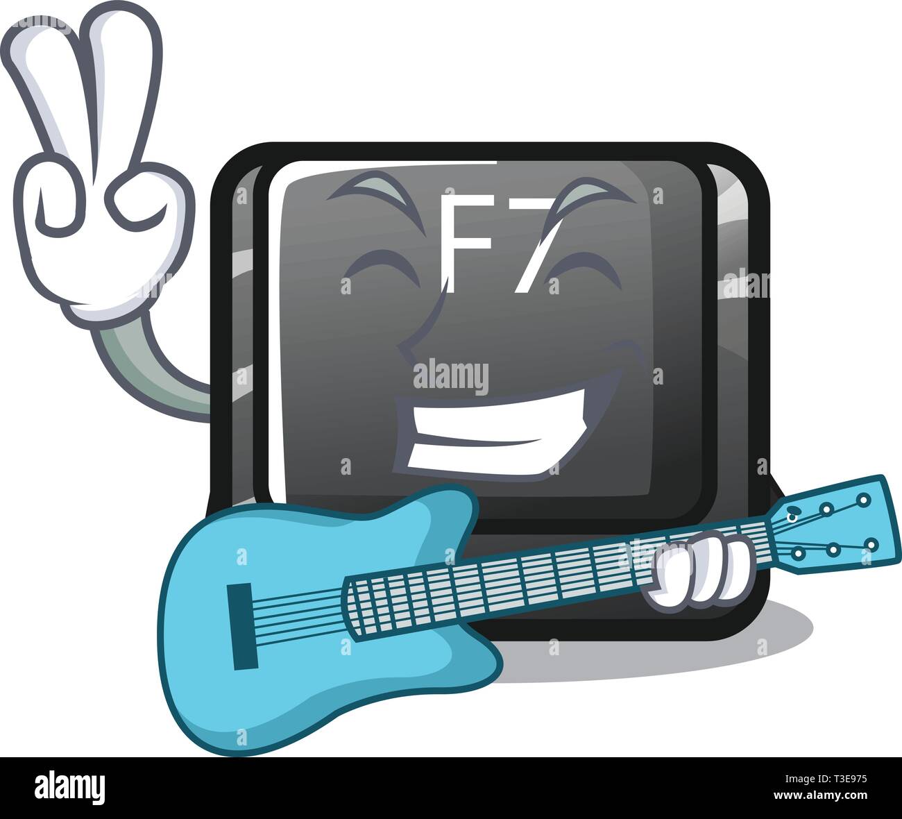 F7 key Stock Vector Images - Alamy