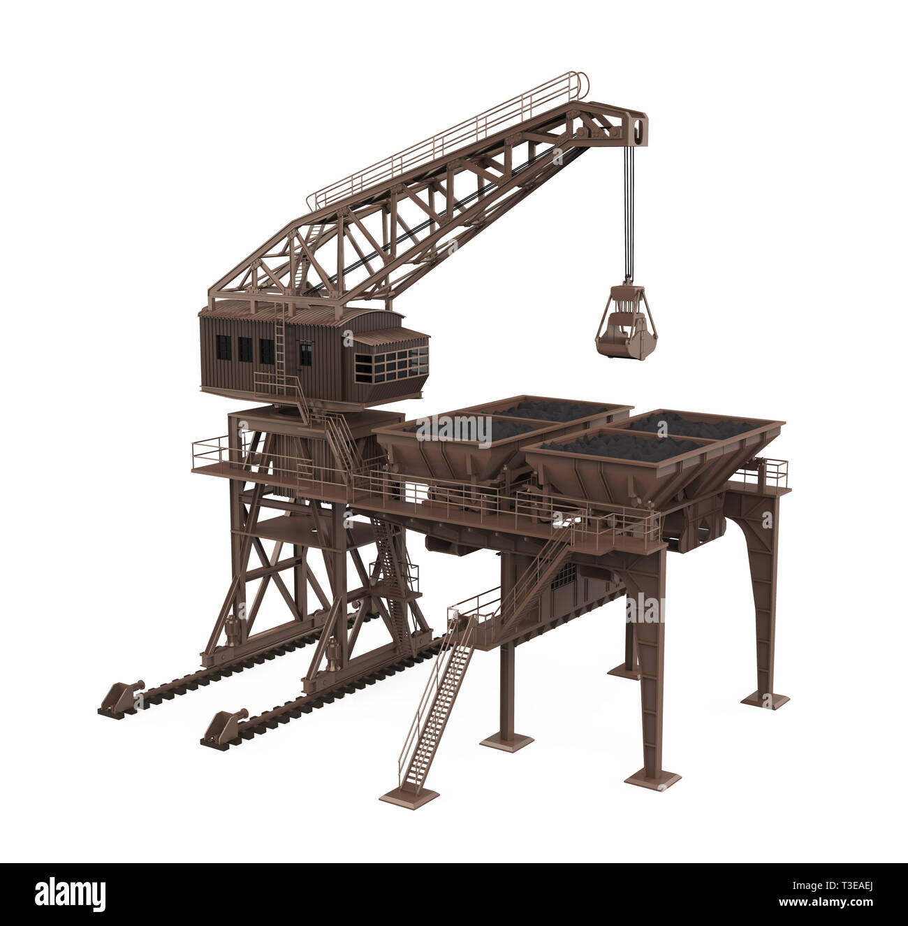 Coal cranes hi-res stock photography and images - Alamy