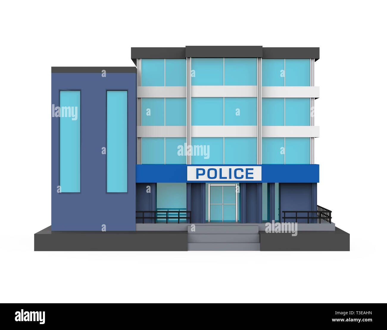 Police station building hi-res stock photography and images - Alamy