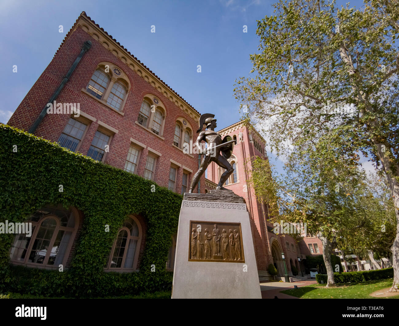 Los Angeles, APR 2: Tommy Trojan, Bovard Auditorium of USC on APR 2 ...