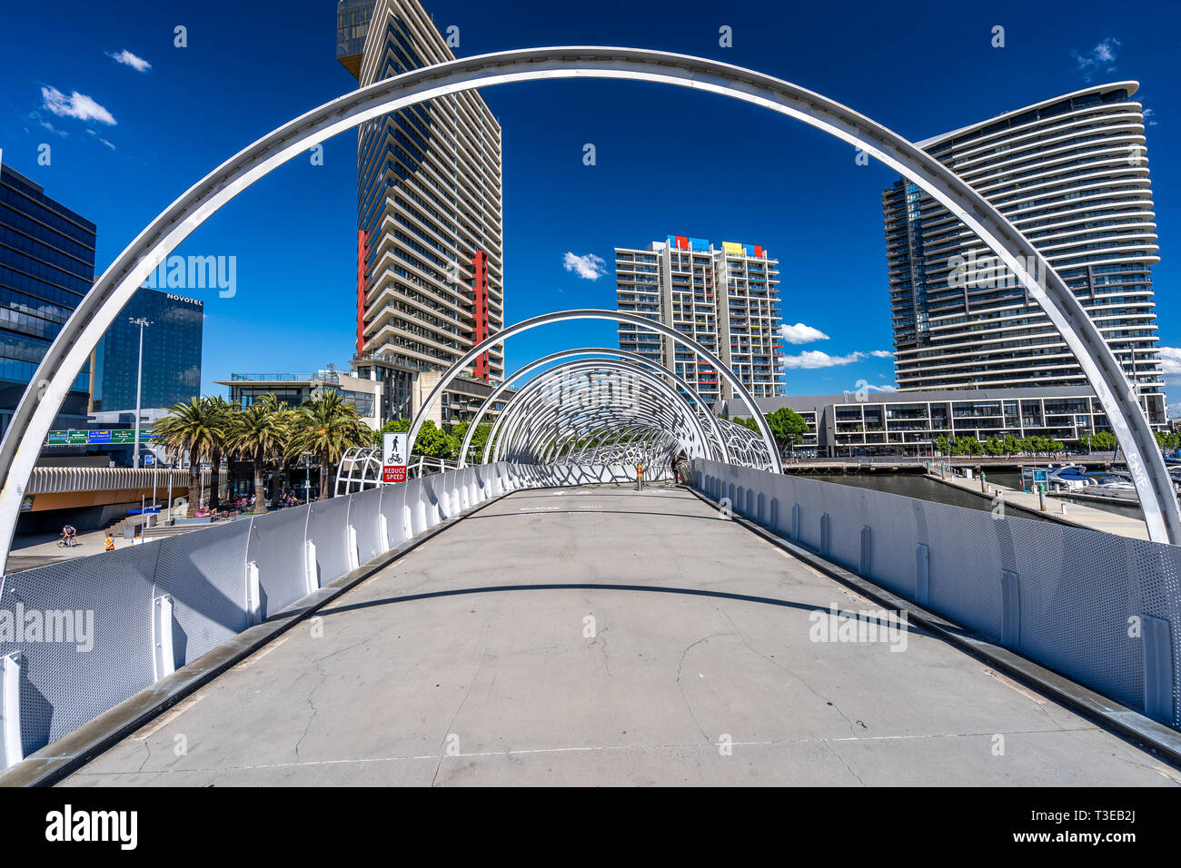 Webb Bridge Melbourne Victoria Australia High Resolution Stock ...