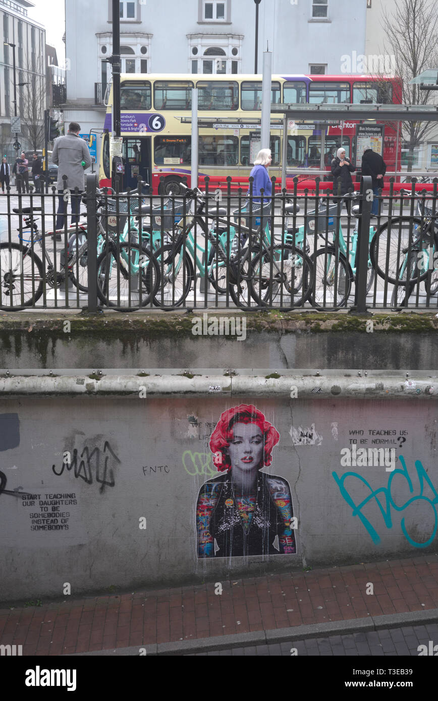 Brighton station art hi-res stock photography and images - Alamy