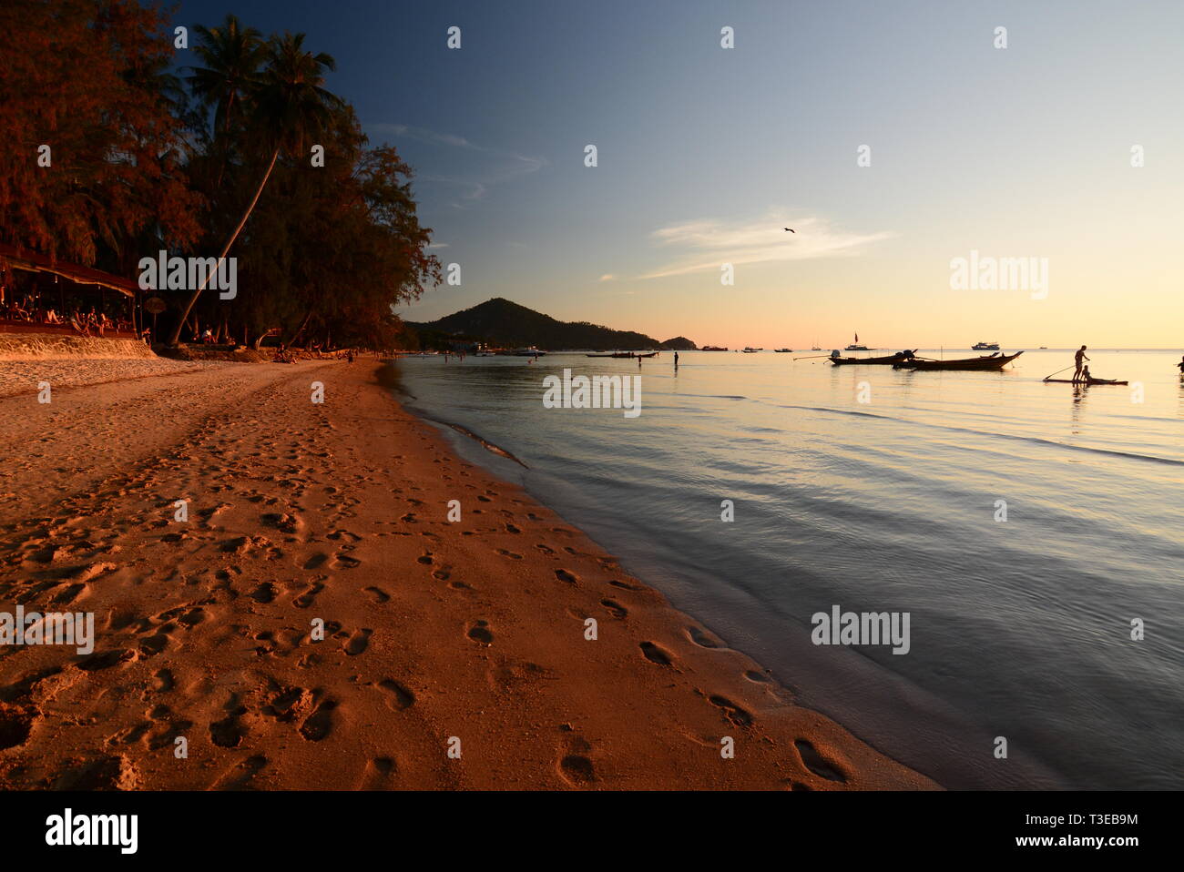 Sunset at sairee beach hi-res stock photography and images - Alamy