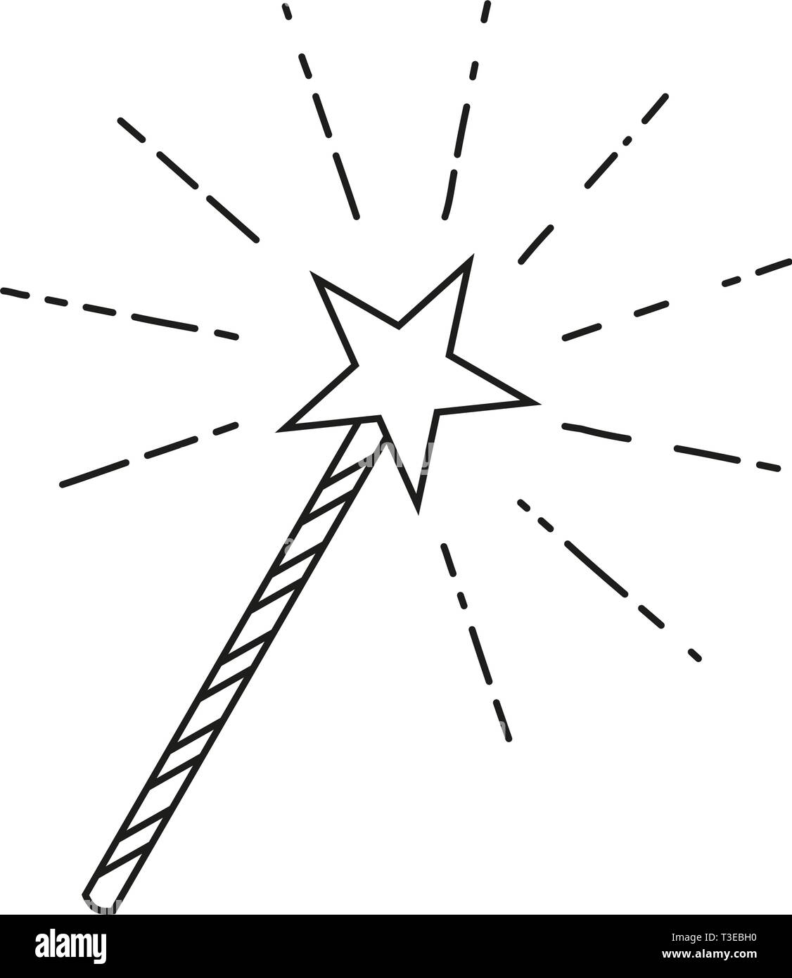 Wizard rod Black and White Stock Photos & Images - Alamy