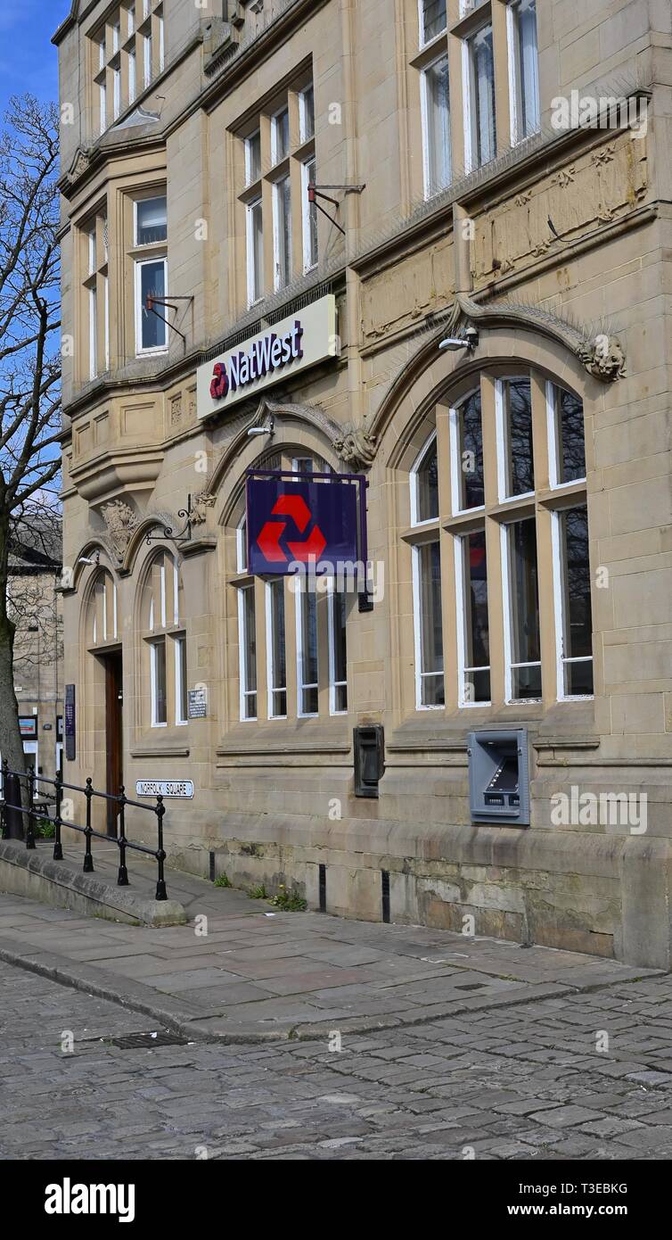 The NatWest bank in Glossop, Derbyshire Stock Photo - Alamy