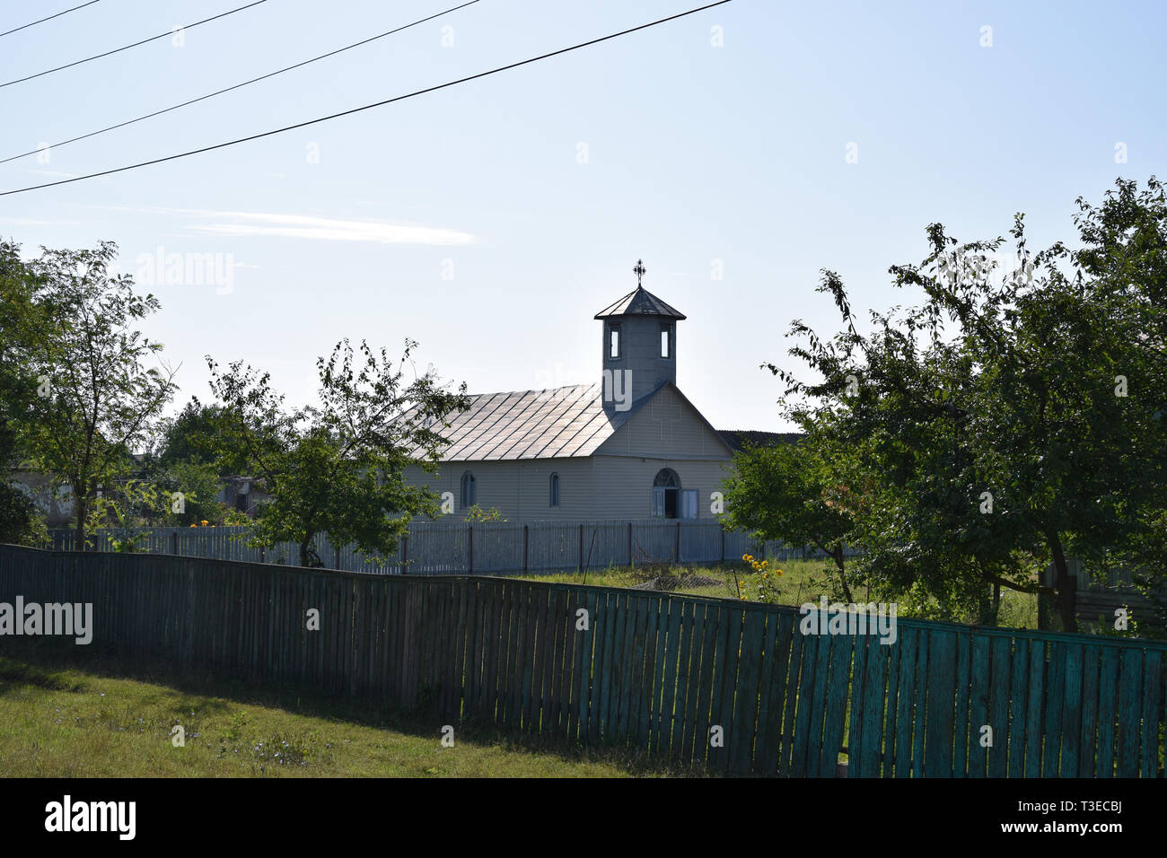Church in Gorgova village. Danube Delta, Romania Stock Photo - Alamy