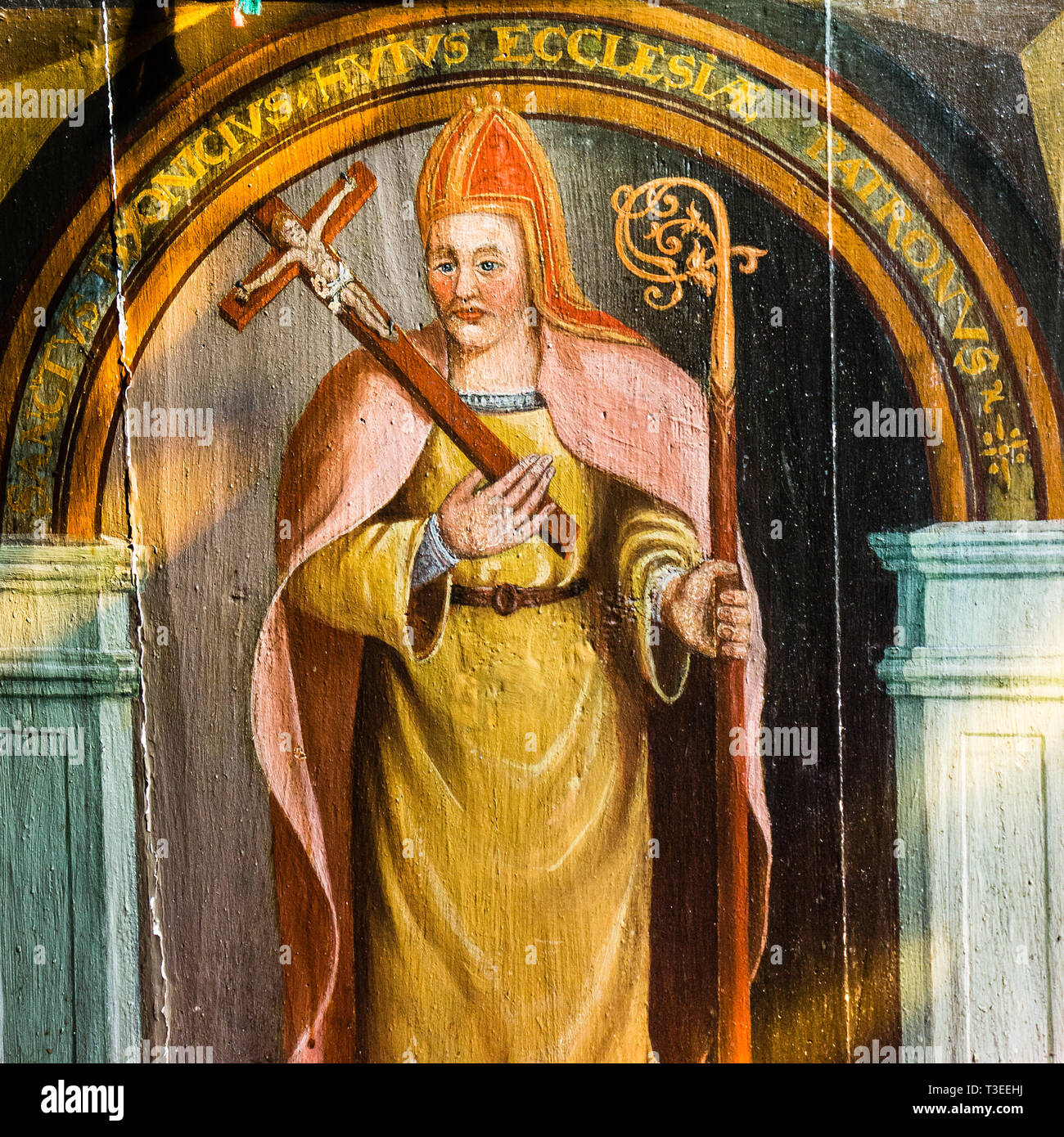 Medieval art patron saint hi-res stock photography and images - Alamy