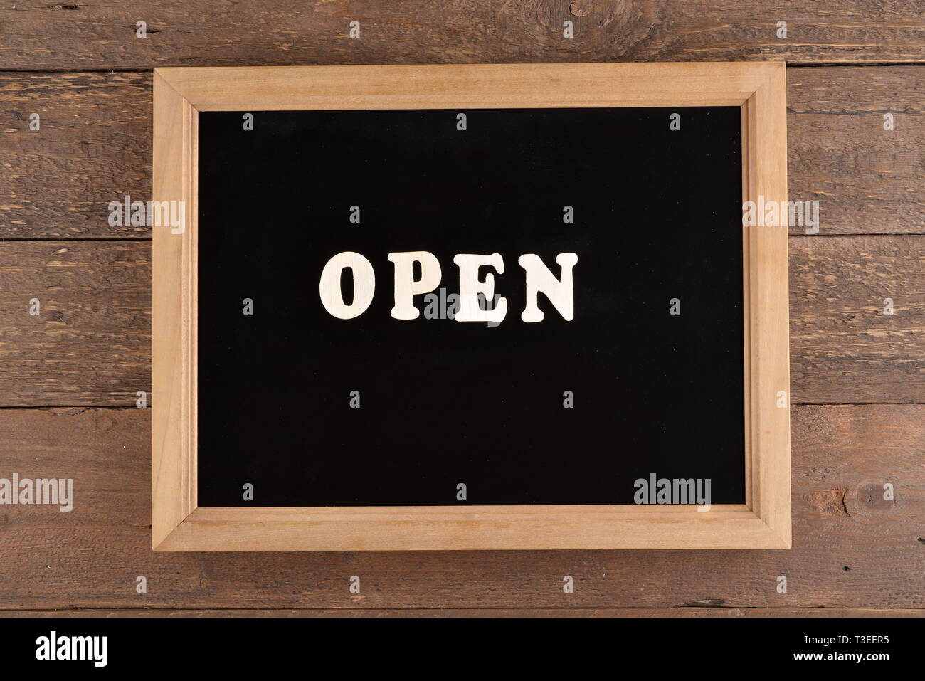 Wrote the blackboard in chalk hi-res stock photography and images - Alamy