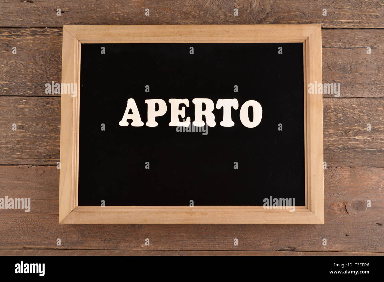Wrote the blackboard in chalk hi-res stock photography and images - Alamy