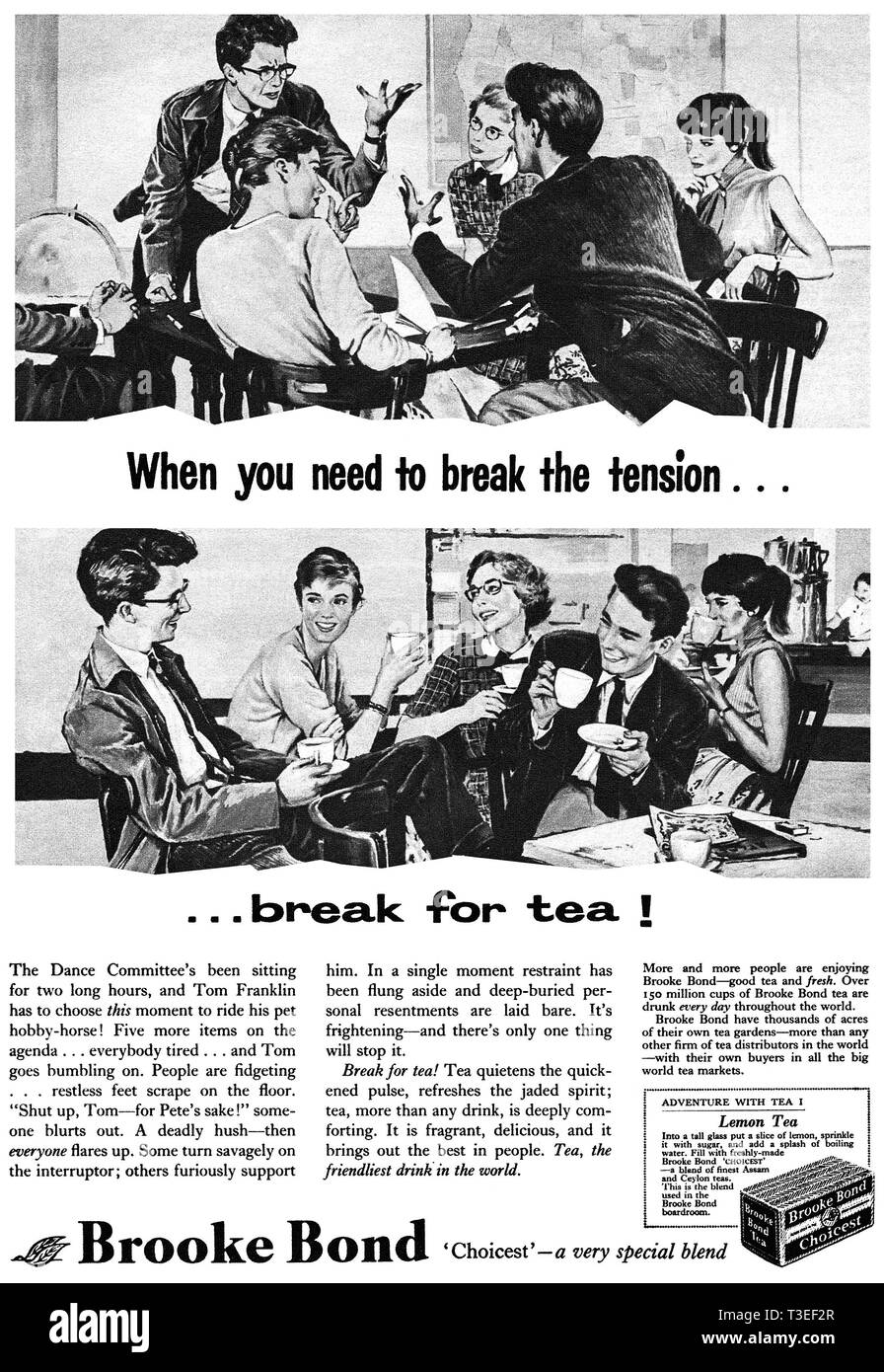 Brooke bond hi-res stock photography and images - Alamy