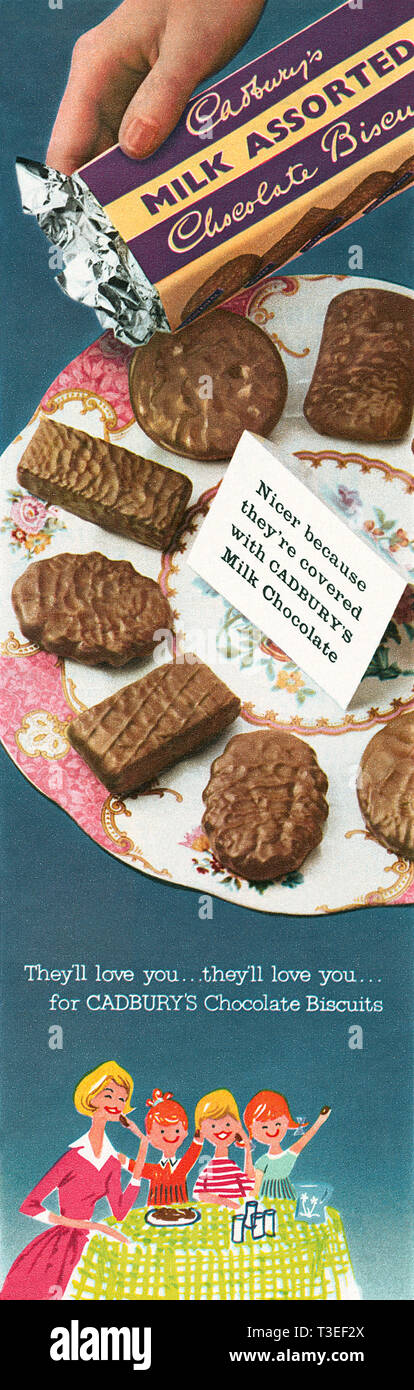 Old cadbury chocolate hi-res stock photography and images - Alamy