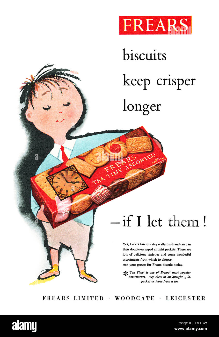 Biscuits tea 1950s hi-res stock photography and images - Alamy