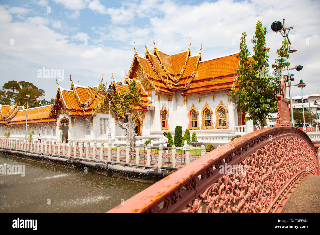 wat Benchamabopit, the Marble temple, Bangkok, Thailand Stock Photo - Alamy