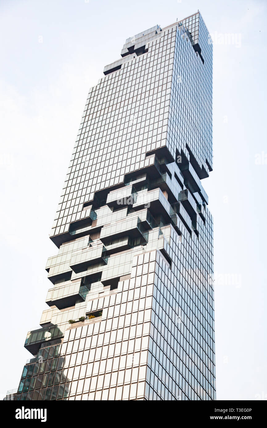 king power mahaNakhon, the tallest building in Bangkok Stock Photo - Alamy